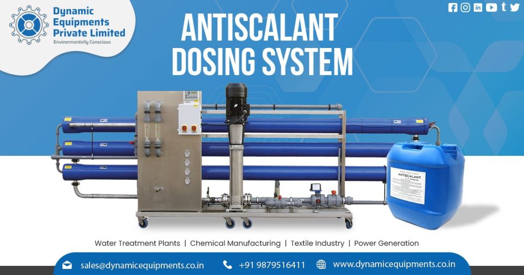 Antiscalant Dosing System Manufacturer - Dynamic Equipments Pvt. Ltd.